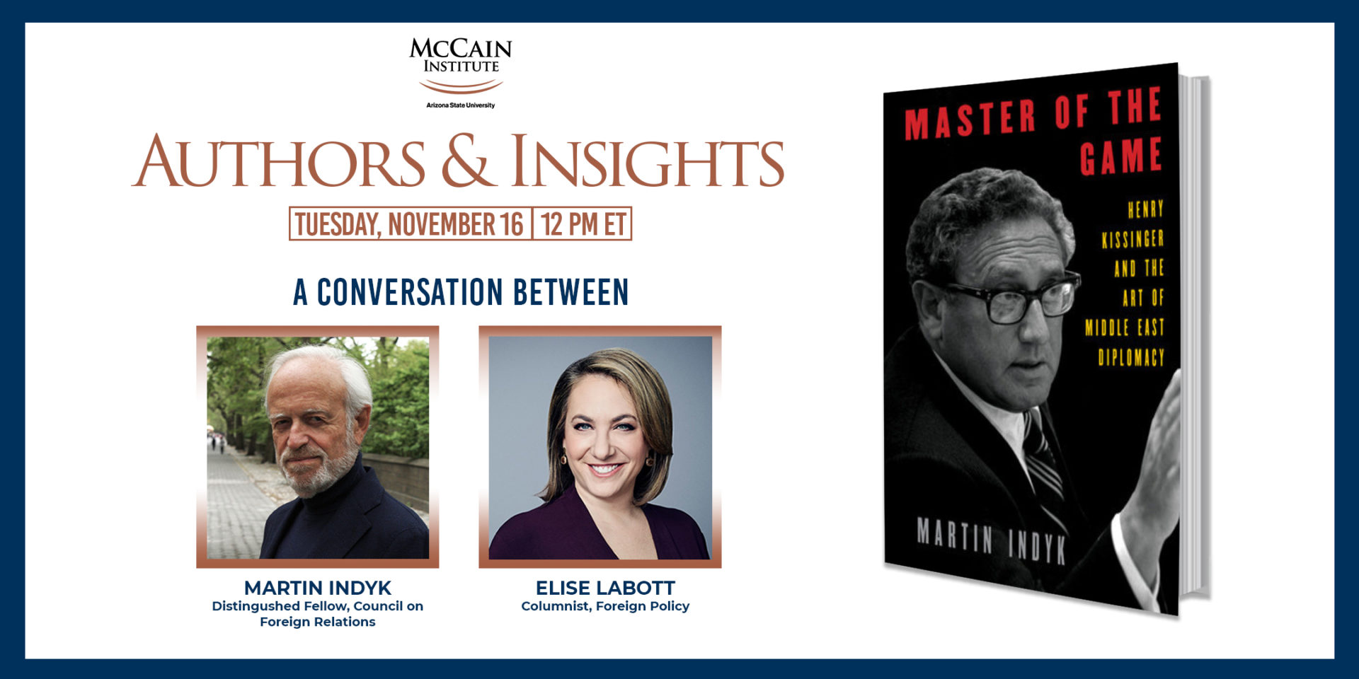 Five Things to Know about Martin Indyk’s New Henry Kissinger Book ...