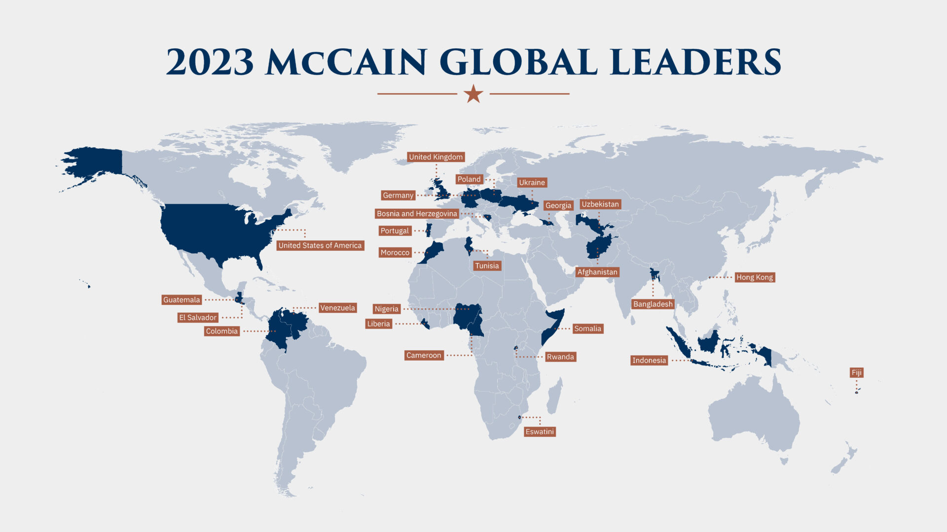 McCain Institute Welcomes 29 New McCain Global Leaders - McCain Institute