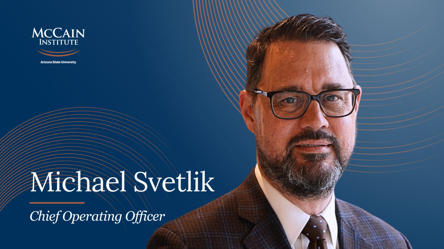 McCain Institute Announces New Chief Operating Officer - McCain Institute